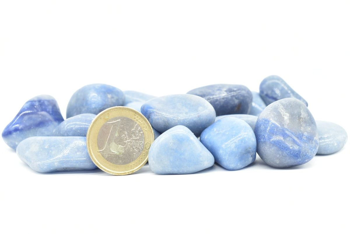 Quarzo Blu Burattato – MineralsClub